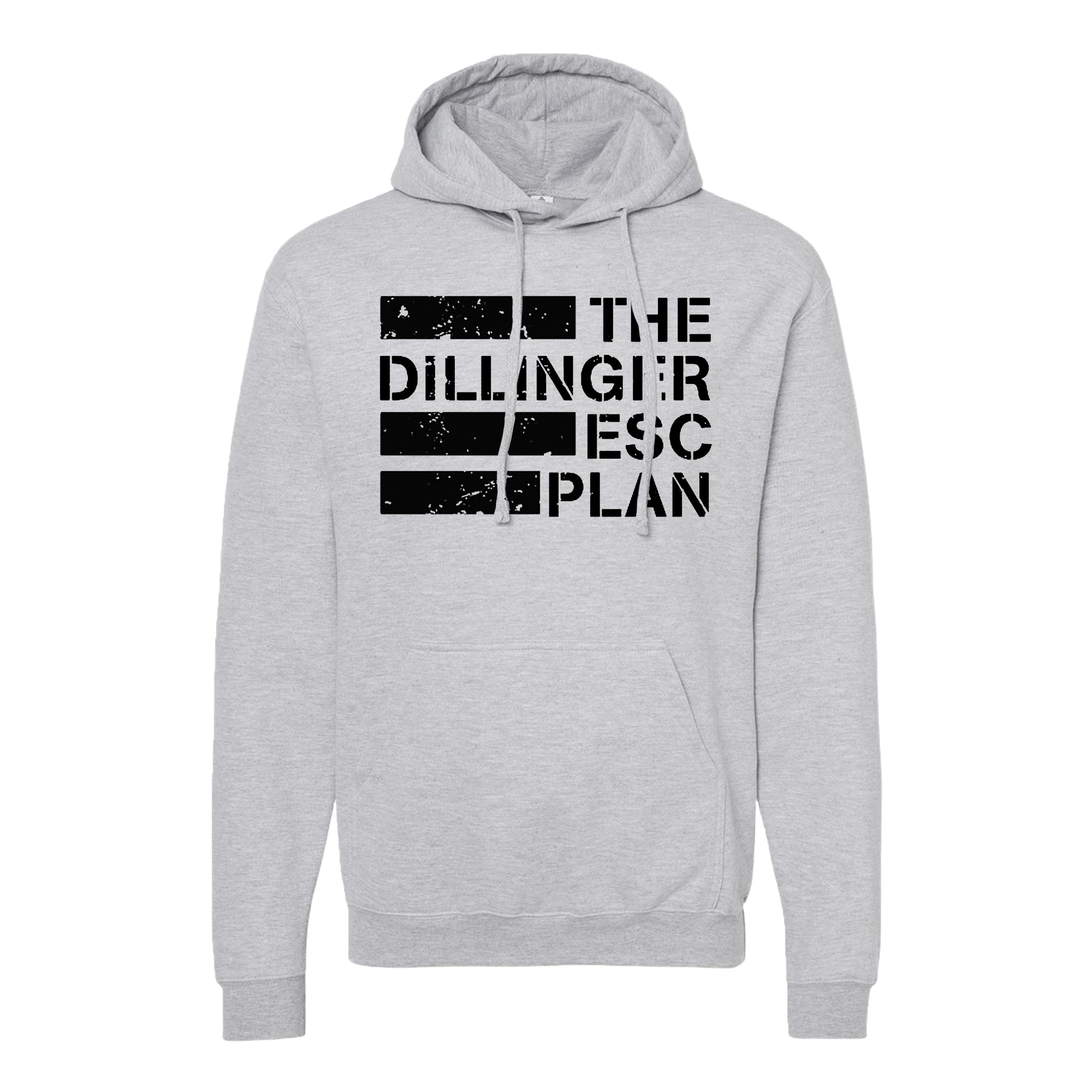 Dillinger Escape Plan - Logo Hoodie (Grey)